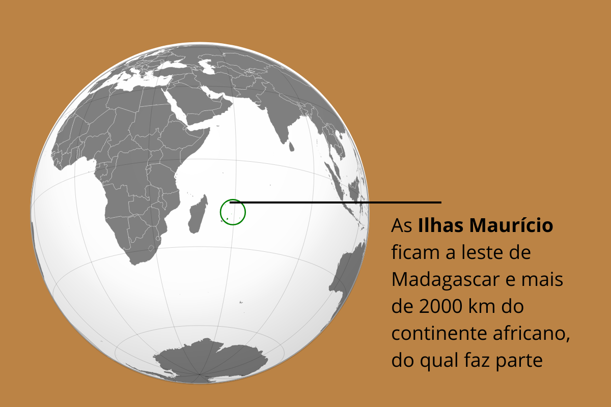 Onde ficam as Ilhas Maurício?